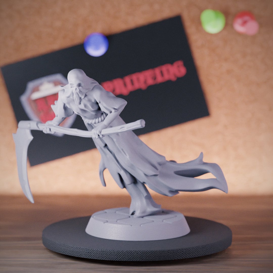Undead Specter Miniature Ghost Dungeons and Dragons Mini RPG Tabletop ...