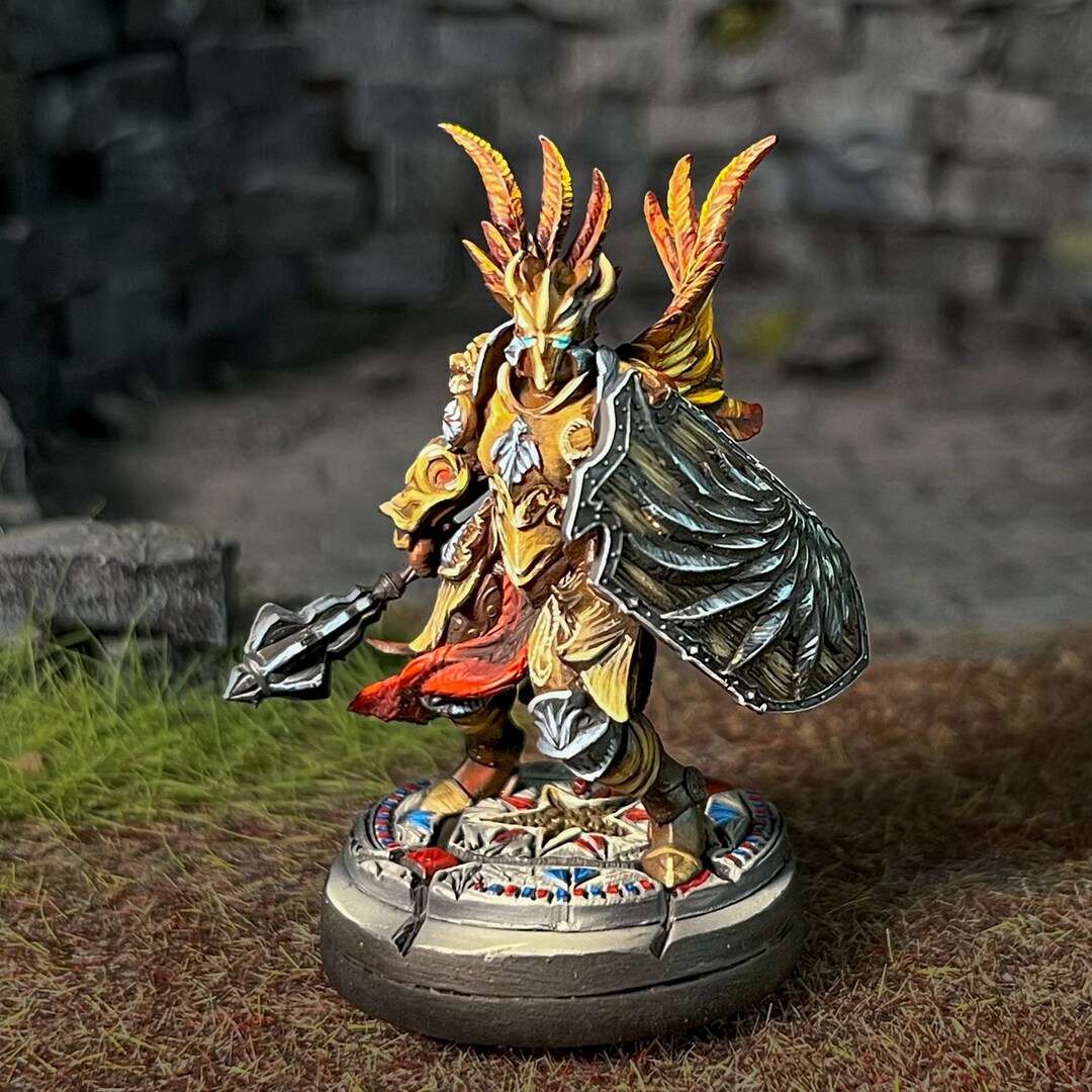 Celestial Paladin Painted Miniature Dungeons and Dragons Dnd RPG Mini ...