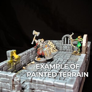 Modular Dungeon Terrain Tiles | Stone Ruins Dungeon Blocks | Bandit ...