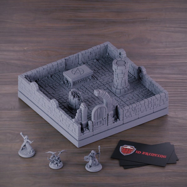 Cave Dungeon Tiles - Etsy