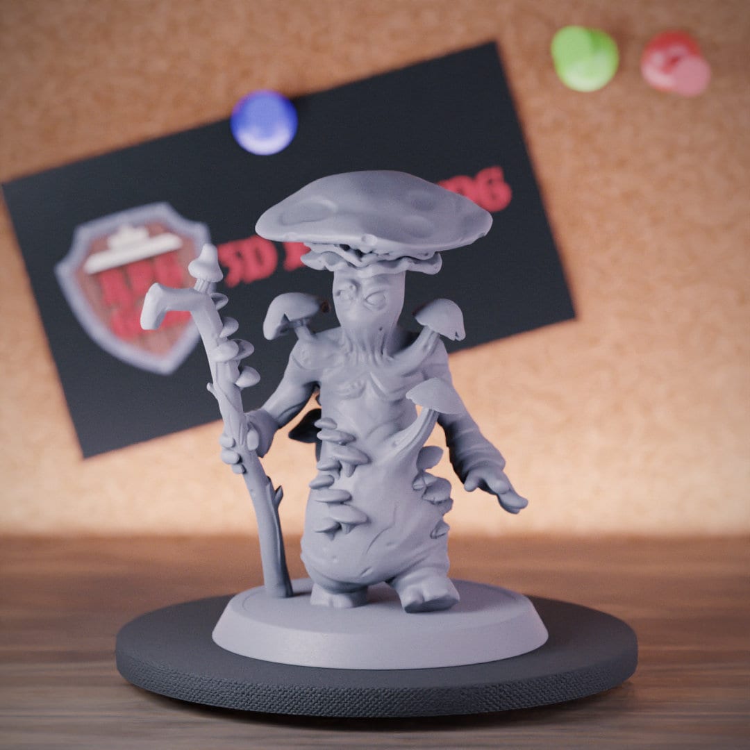 Mushroom Folk Miniature Cave NPC Dnd Dungeons and Dragons Mini RPG ...