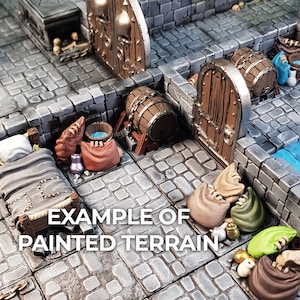 Dnd Redbrand Hideout Set Bandit Dungeon Modular Terrain Bundle Lost ...