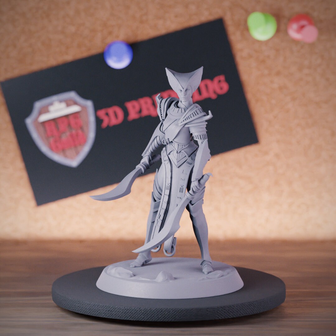 Egyptian Female Ranger Miniature Human Guard Mini Dungeons and Dragons ...