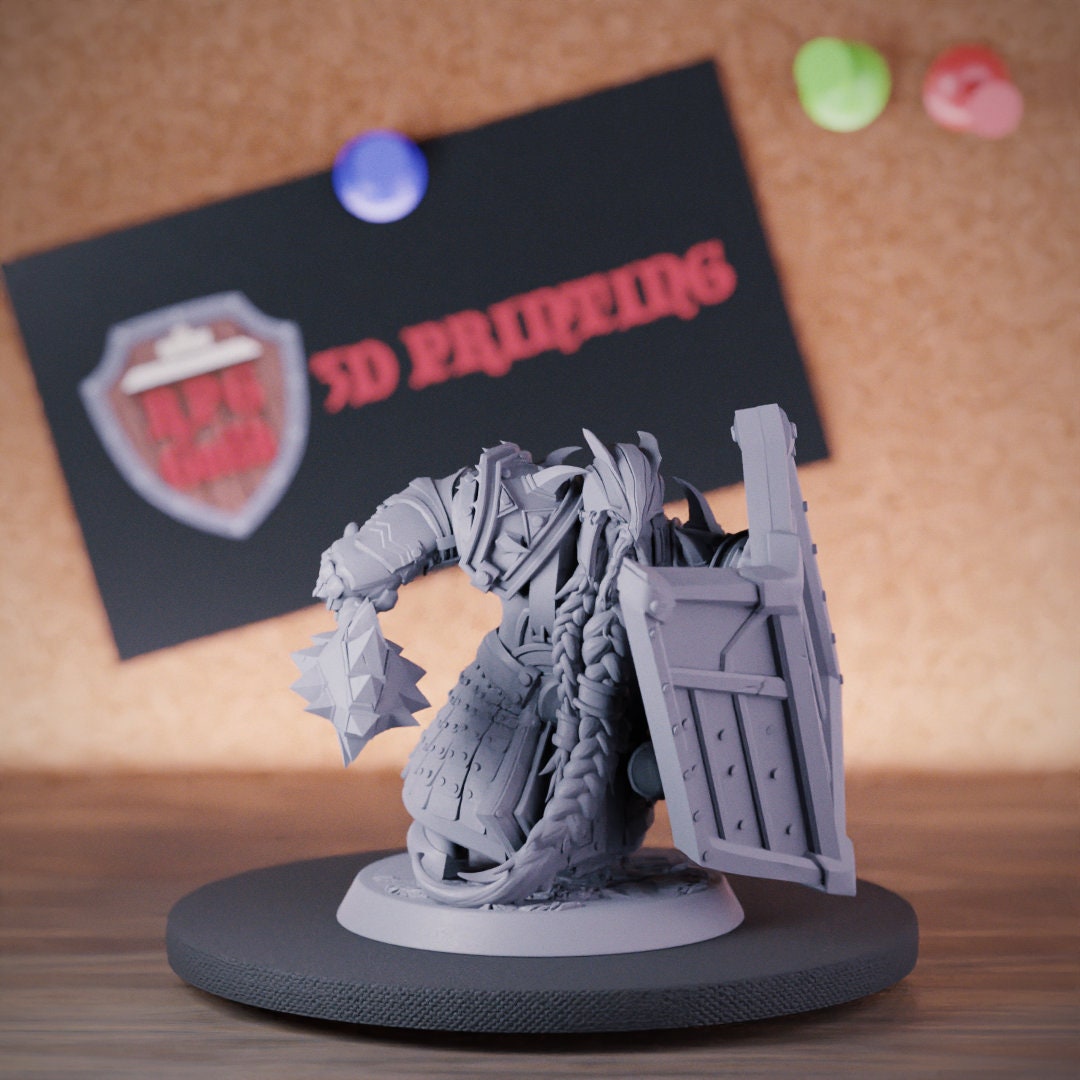 Fyreslayer Berserker Infantry Miniature Mini Dungeons and Dragons Mini ...