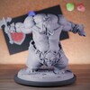 Giff Brawler Brute Miniature Hippo Boss Dungeons and Dragons Mini RPG ...