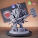 Sandstorm Chief Miniature Warrior Mini Dungeons and Dragons Mini RPG ...