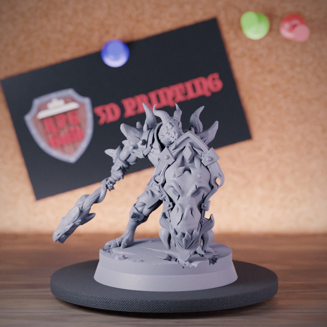 Kobold Warrior Miniature Fighter Dungeons and Dragons Mini RPG Tabletop ...