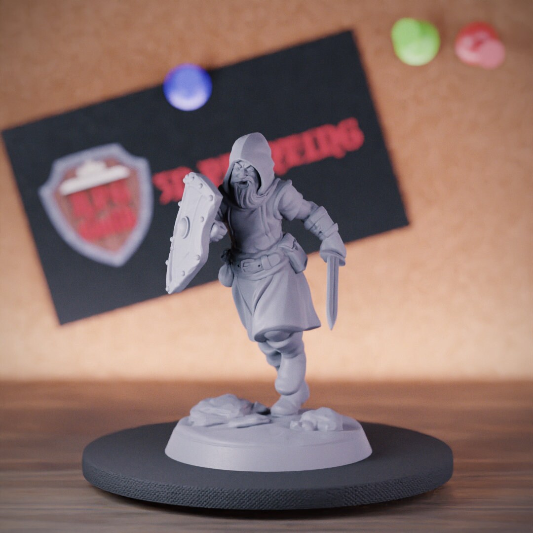 Village Guard Miniature Dungeons and Dragons Mini RPG Tabletop ...