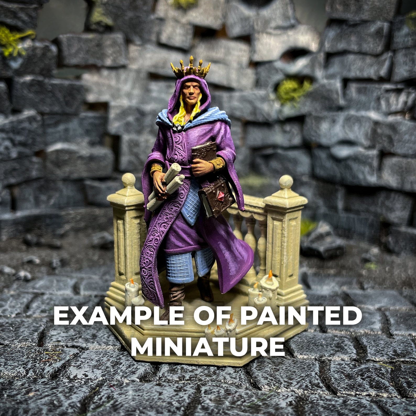 Naga Boss Wizard Miniature Yuan Ti Mage Dungeons and Dragons - Etsy