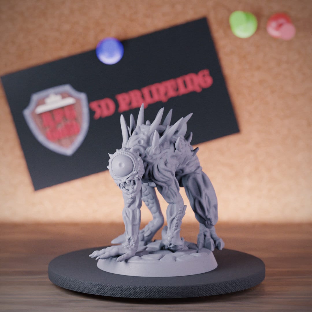 Wight Ghoul Undead Miniature Monster Boss Dungeons and Dragons Mini RPG ...