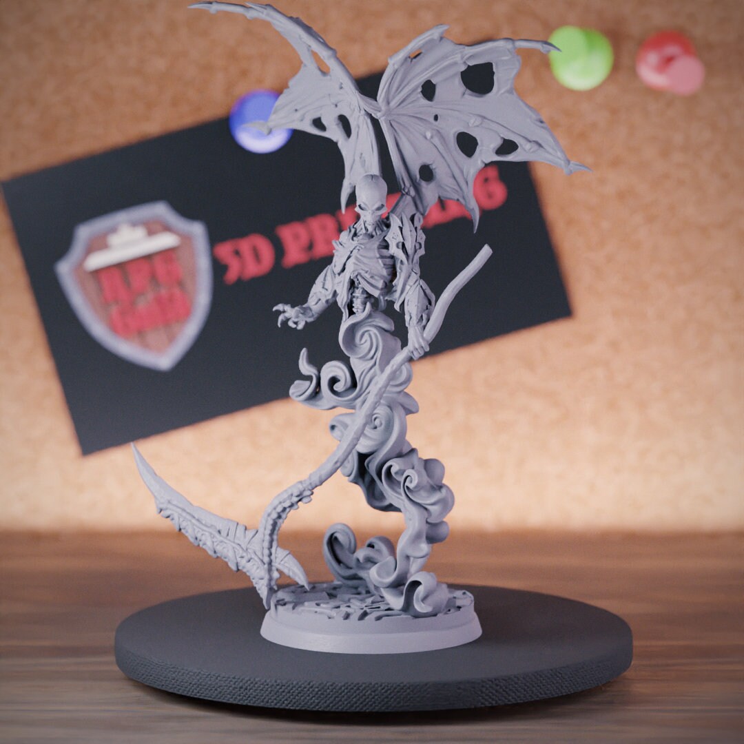 Wraith Miniature Lich Monster Undead Dungeons and Dragons Mini RPG ...