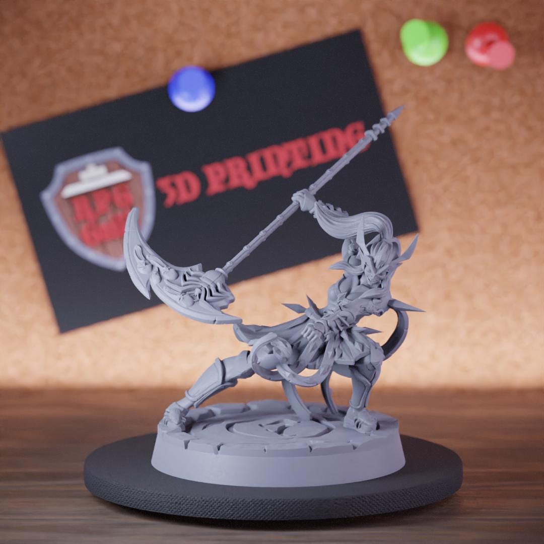 Female Warlock Miniature Elf Artificer Dungeons and Dragons Mini RPG ...