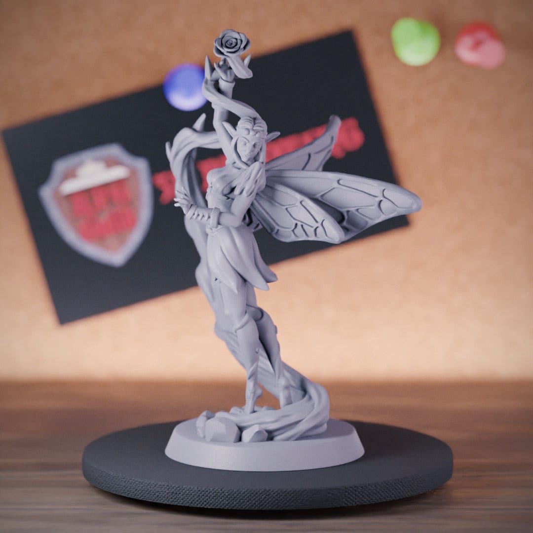 Elf Fairy Miniature Female Fairy Mini Dungeons and Dragons Mini RPG ...