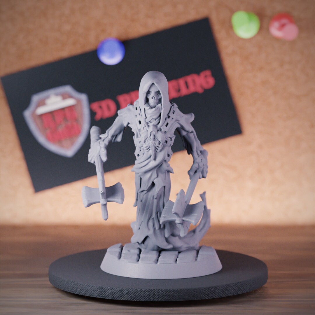 Ghost Spawn Miniature Undead Wraith Dungeons and Dragons Mini RPG ...
