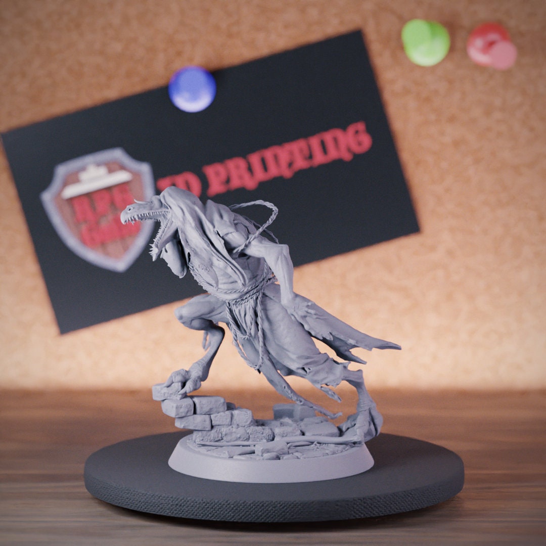 Pterafolk Kikimora Miniature Monster Undead Mini Dungeons and Dragons ...