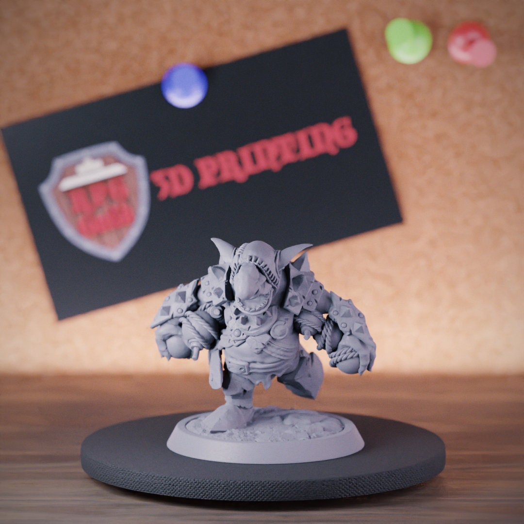 Goblin Cannonier Miniature Monster Mini Dungeons and Dragons Mini RPG ...