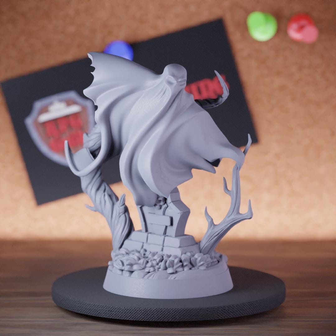 Specter Miniature Ghost Monster Mini Dungeons and Dragons RPG Tabletop ...