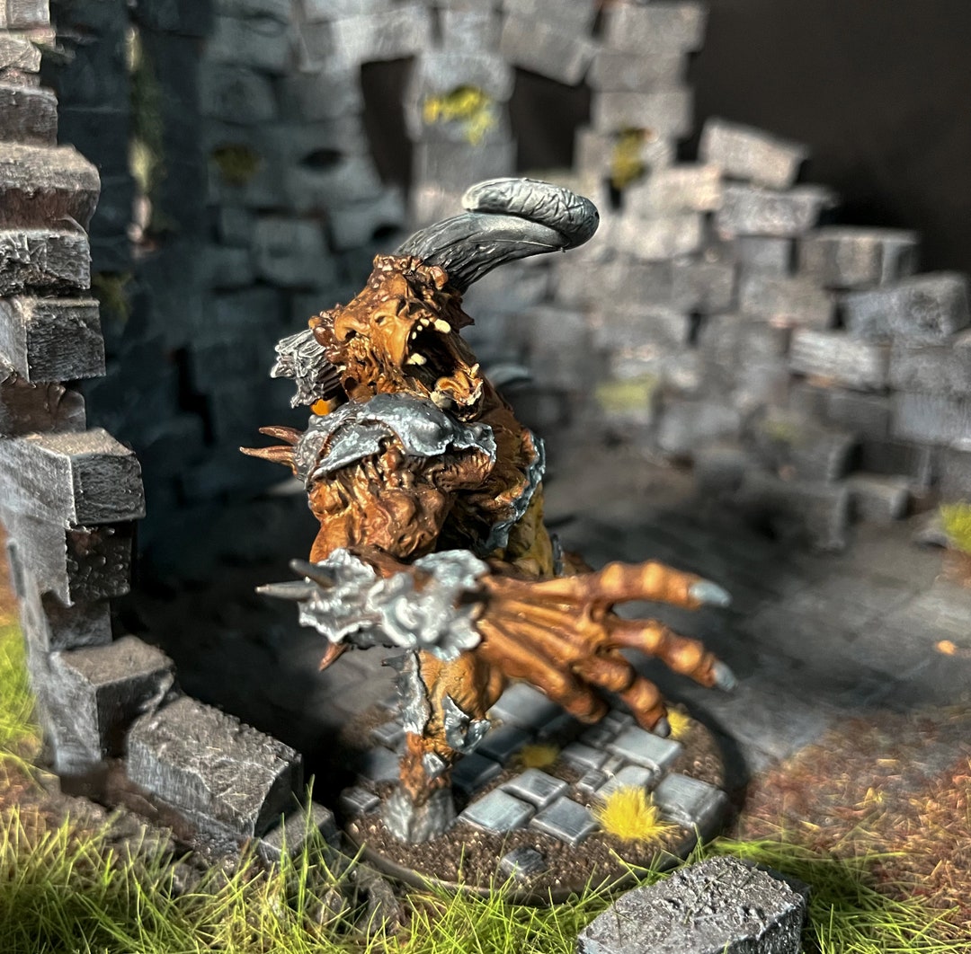 Minotaur Monster Painted Miniature Dungeons and Dragons Dnd RPG Mini ...