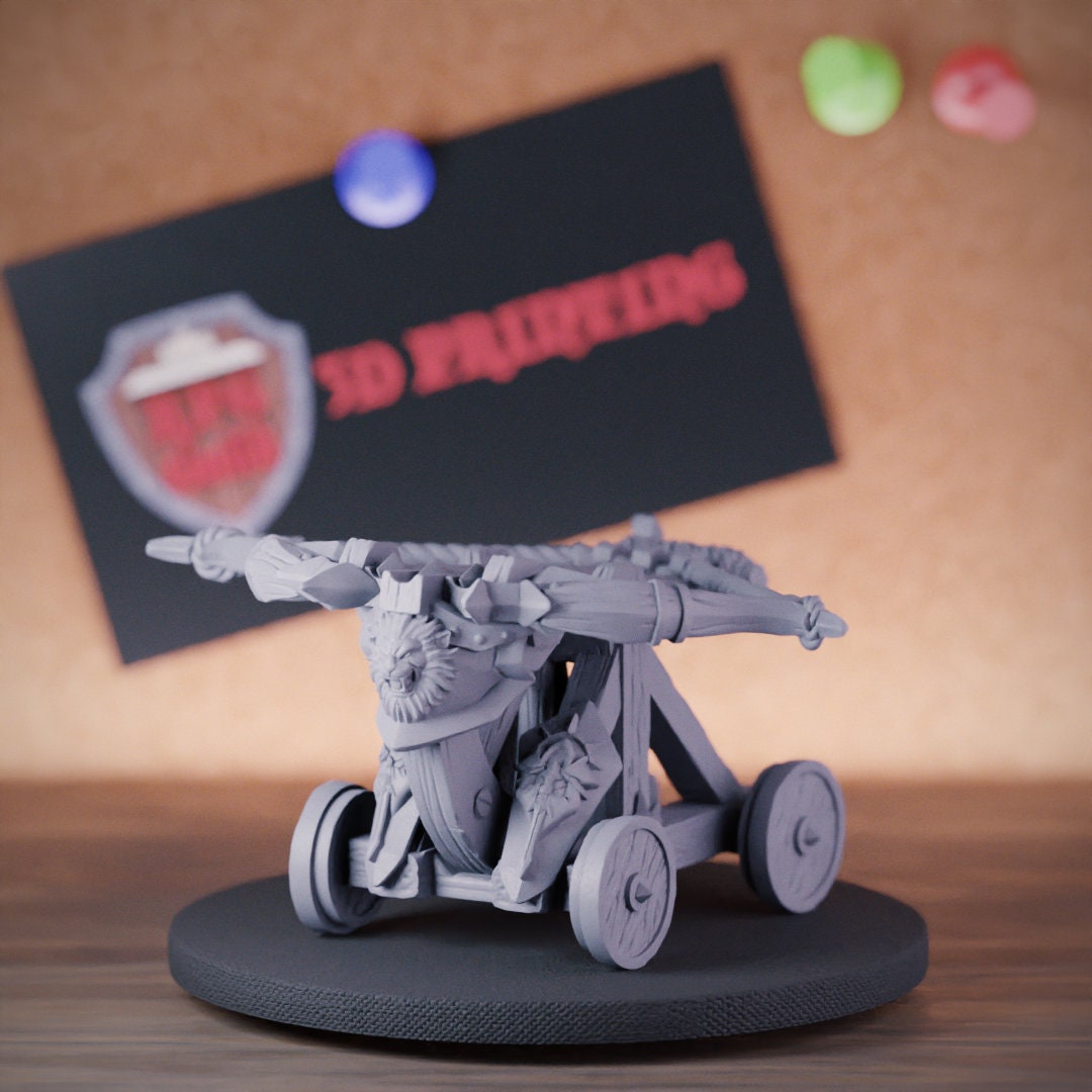 Balista Terrain Miniature Dungeons and Dragons Mini RPG Tabletop ...