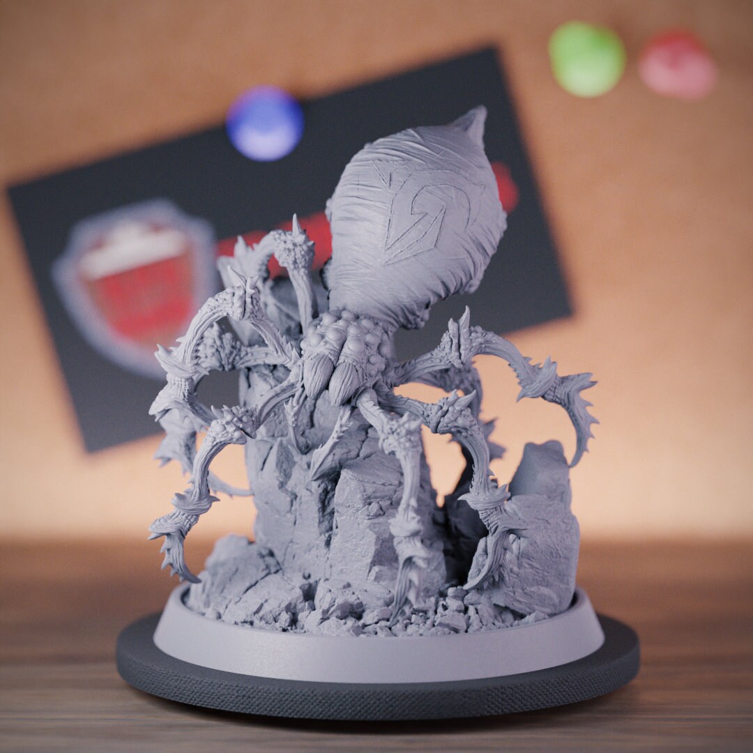 Giant Spider Monster Miniature Dungeons and Dragons Mini RPG Tabletop ...