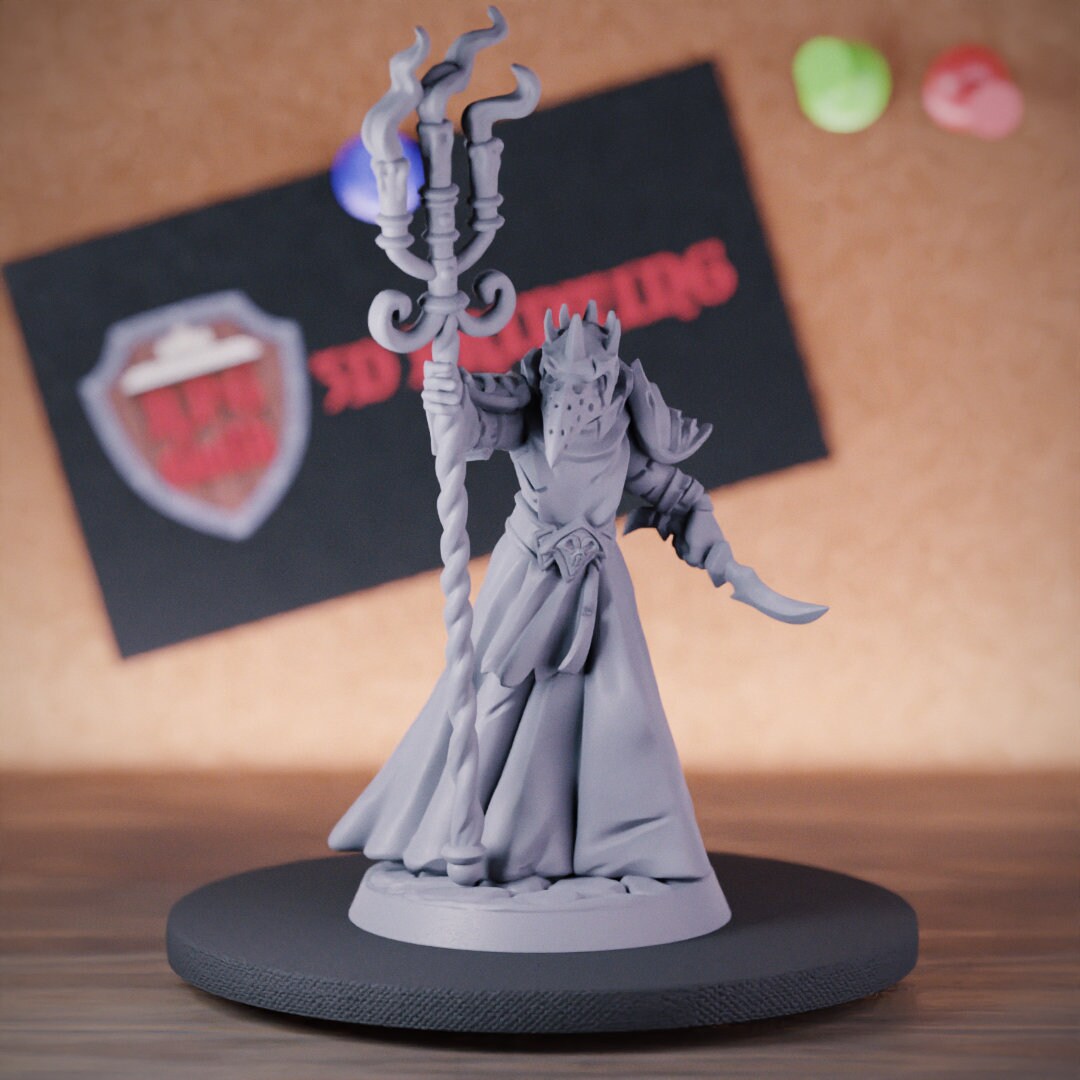 Cultist Miniature Dungeons and Dragons Mini RPG Tabletop Miniature Dnd ...