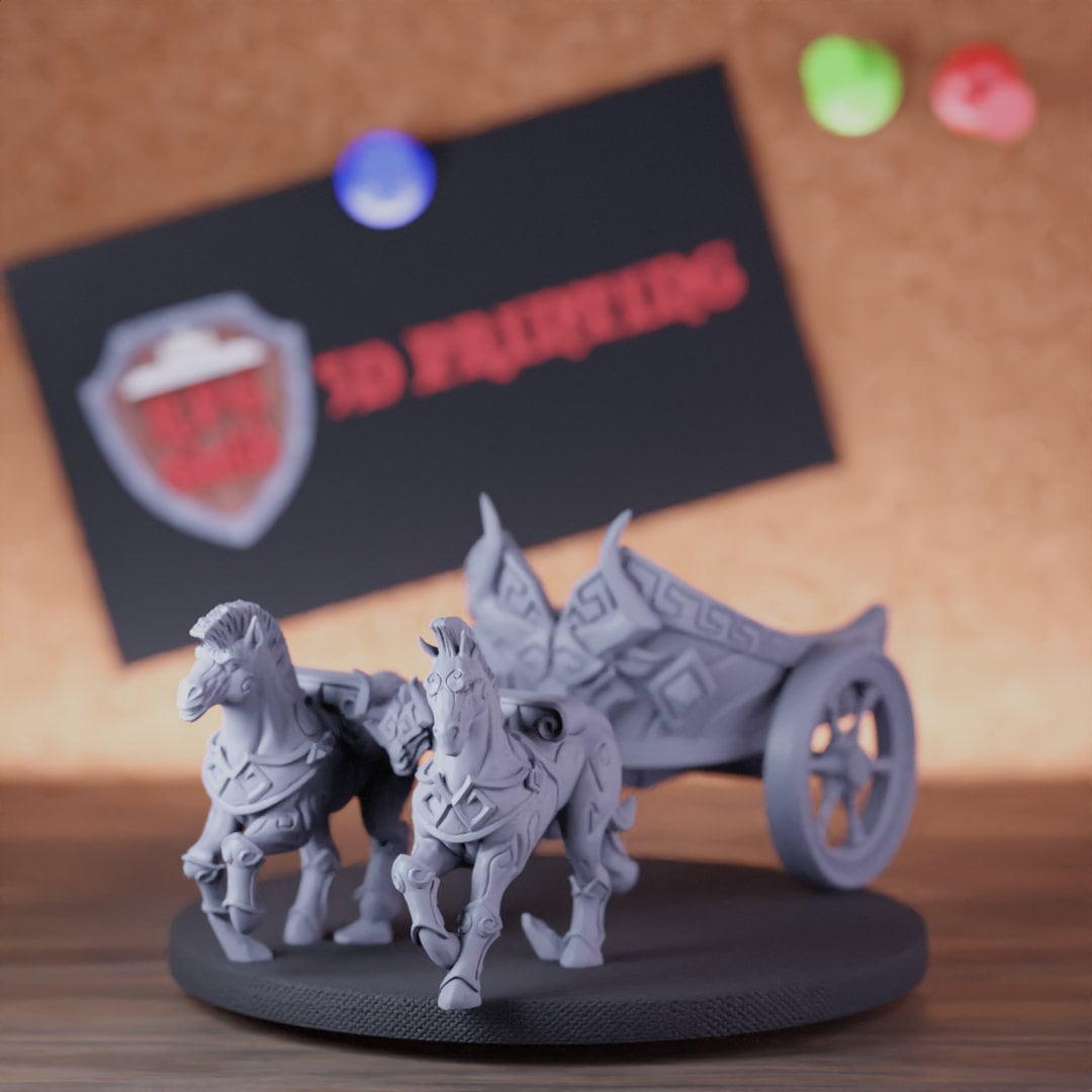 Chariot Modular Miniature Arena Fight Dungeons and Dragons Mini RPG ...
