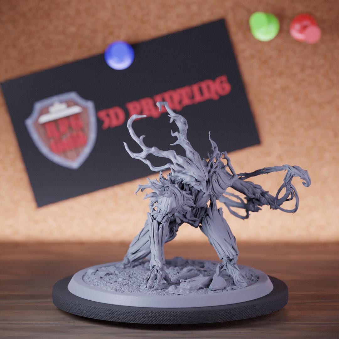 Tree Archer Miniature Forest Guard Mini Dungeons and Dragons RPG ...