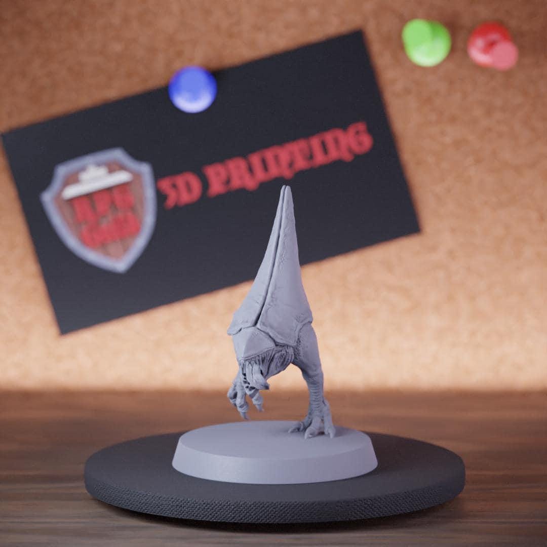 Abyssal Monster Miniature Chicken Dino Mini Dungeons and Dragons RPG ...