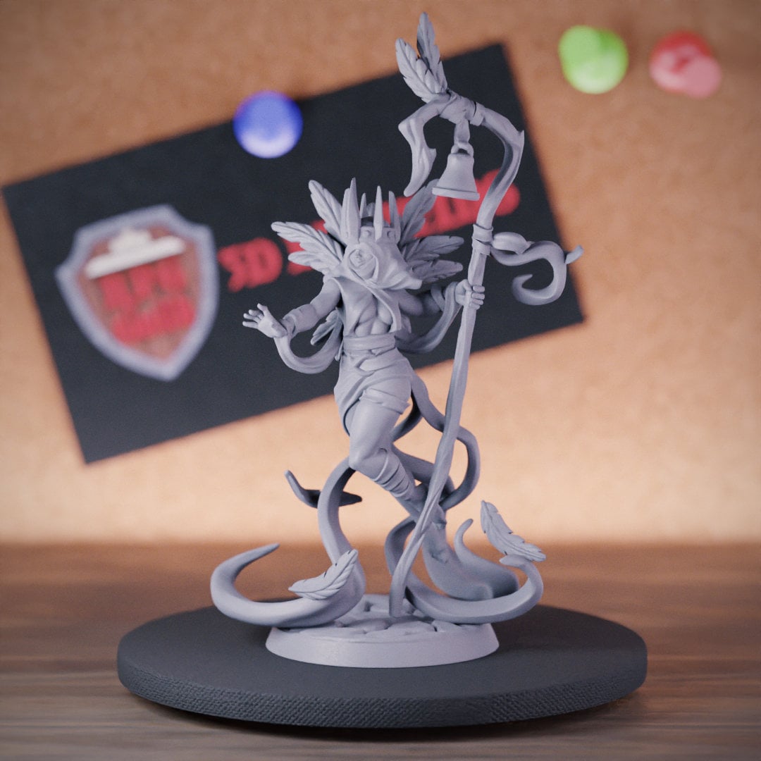 Raven Shepard Miniature Dungeons and Dragons Mini RPG Tabletop ...