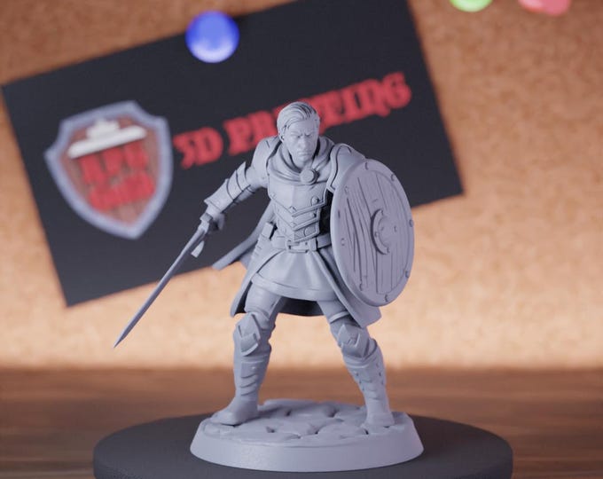 Tarick Human Fighter Bloodhunter DMS | Miniature Dungeons and Dragons ...