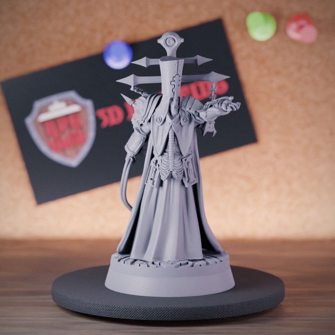 Twilight Domain Priest Monster Miniature Cultist Dungeons and Dragons ...