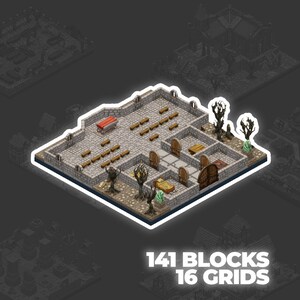 Dnd Strand Church Terrain Tiles Dungeon Modular Curse of Strahd Bundle ...