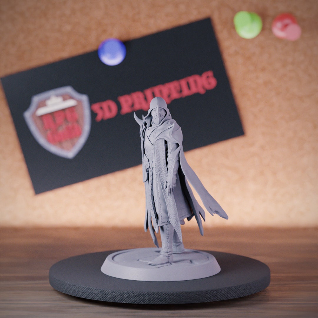 Evil Wizard Miniature Acolite Monster Mini Dungeons and Dragons Mini ...