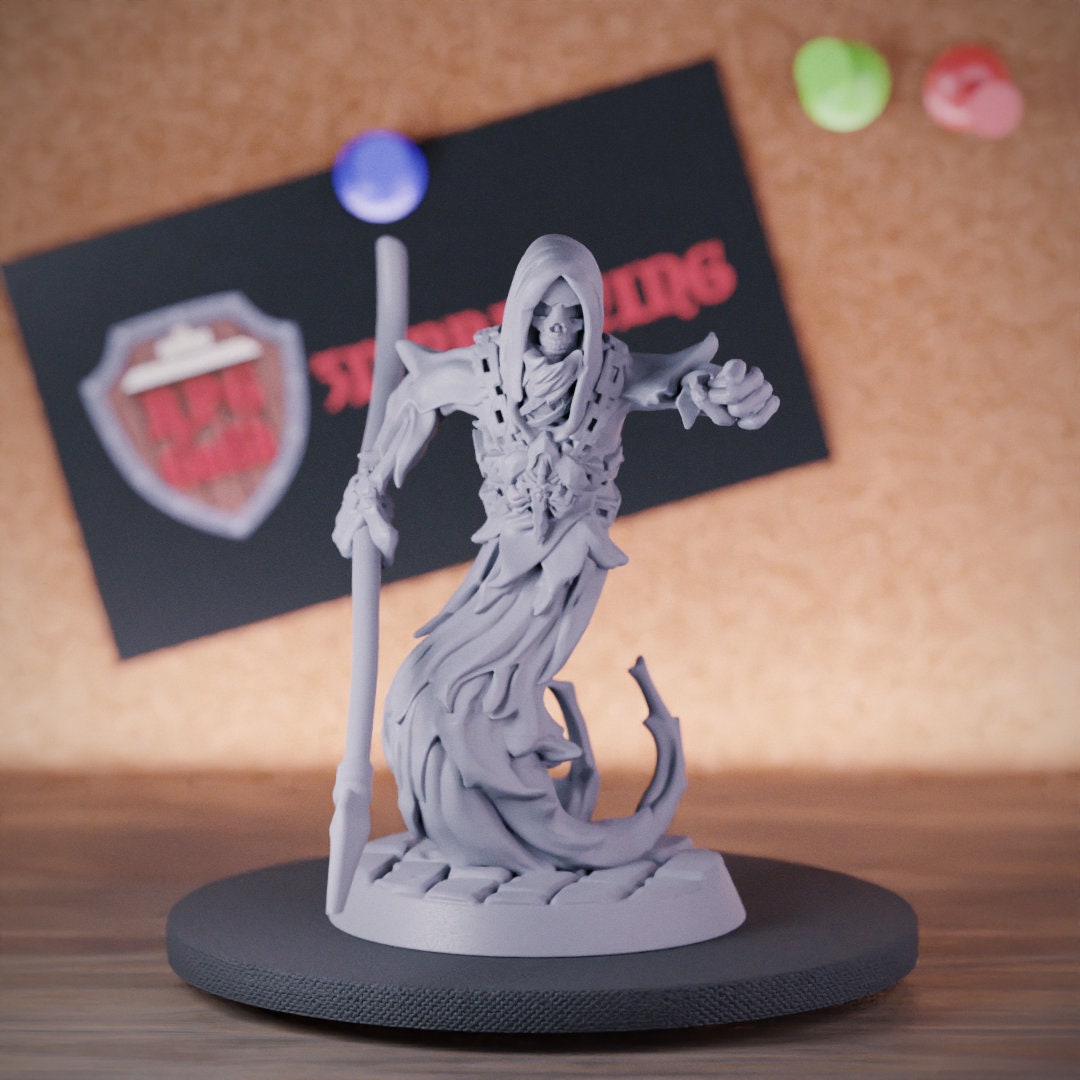 Specter Miniature Undead Wraith Dungeons and Dragons Mini RPG Tabletop ...