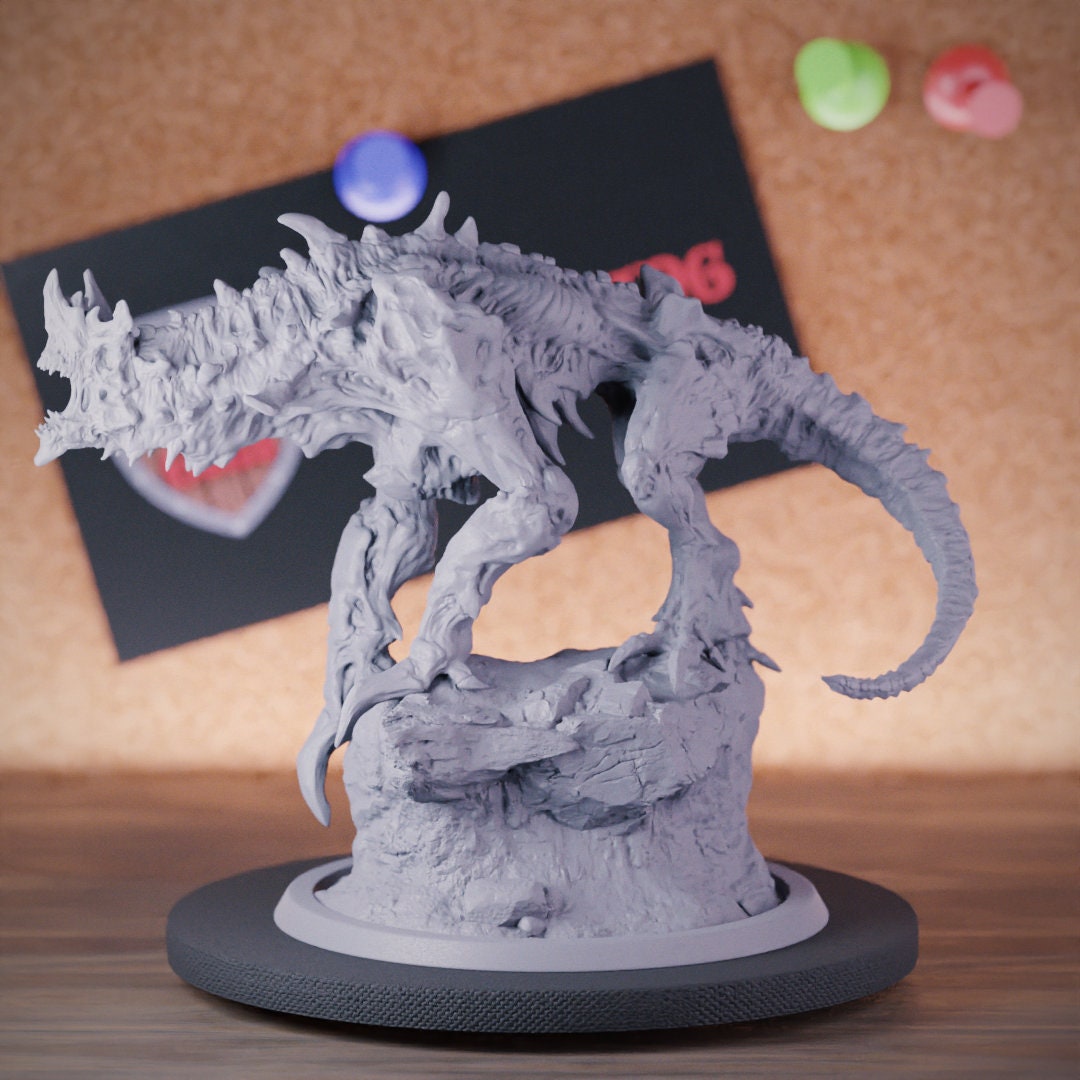 Hellhound Alpha Miniature Fiend Monster Mini Dungeons and Dragons Mini ...