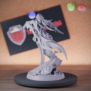 Banshee Ghost Miniature Dnd Wraith Dungeons and Dragons Mini RPG ...