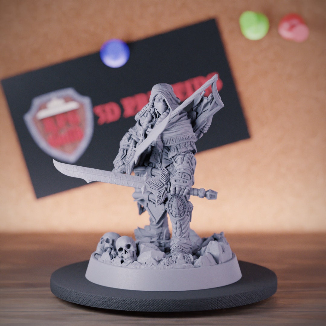 Hobgoblin Female Hunter Miniature Goblin Warrior Mini Dungeons and ...