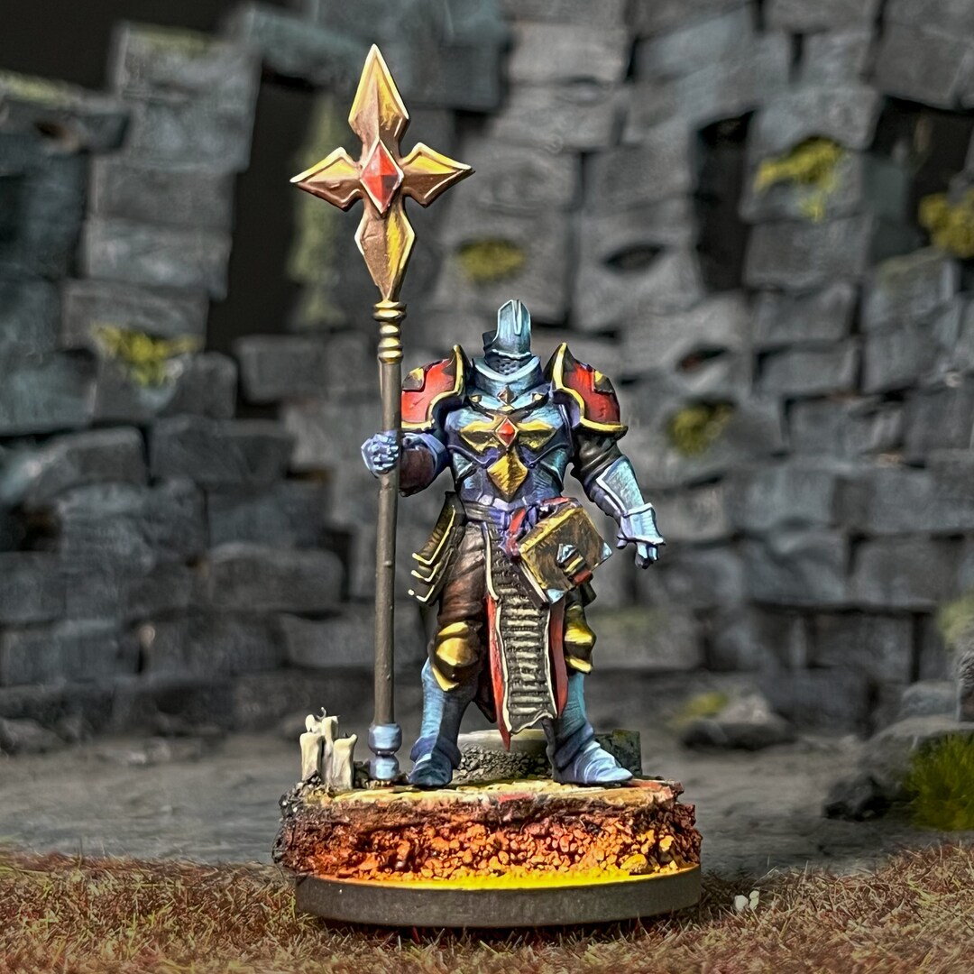 Human Templar Painted Miniature Dungeons and Dragons Dnd RPG Mini ...