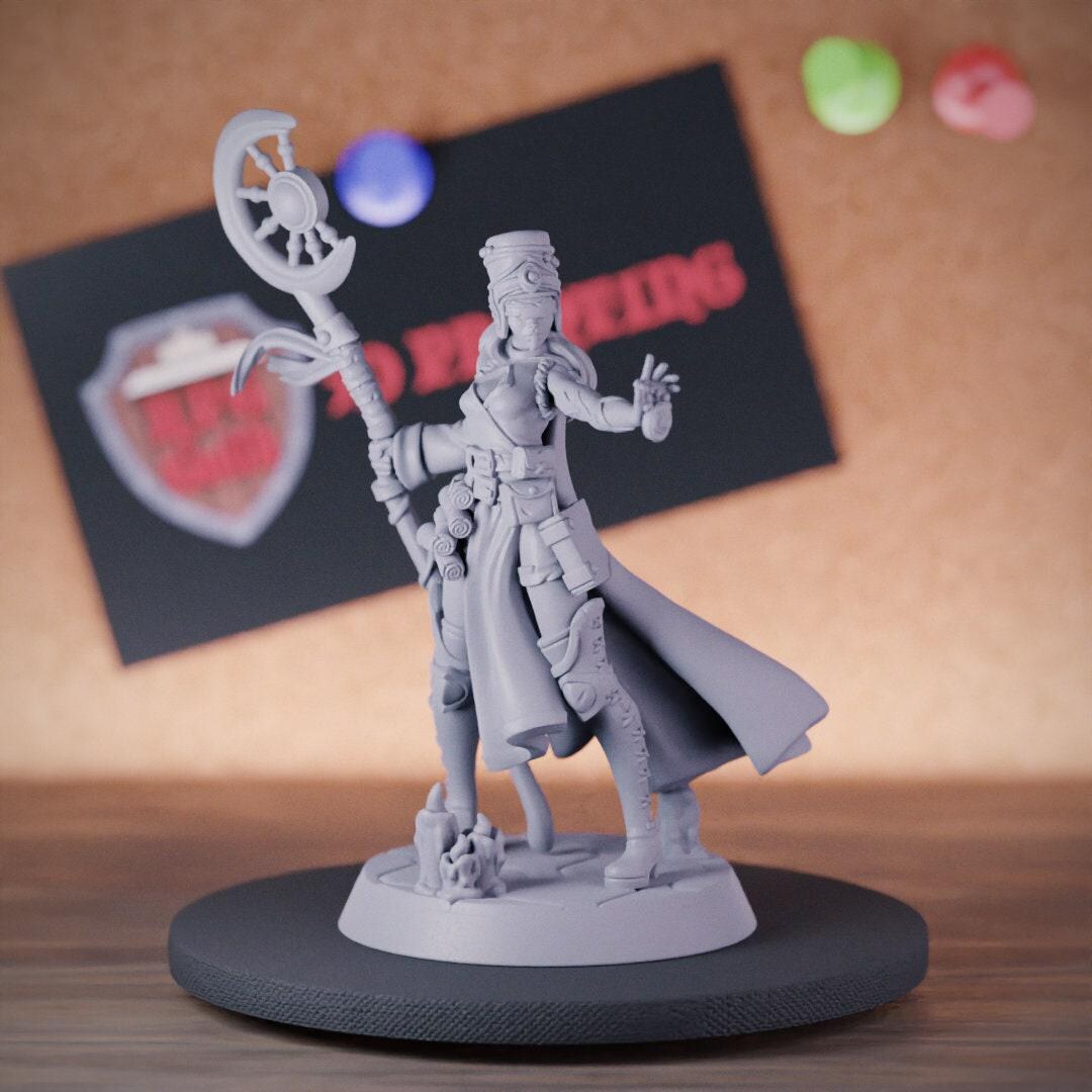 Priest Miniature Dungeons and Dragons Mini RPG Tabletop Miniature Dnd ...