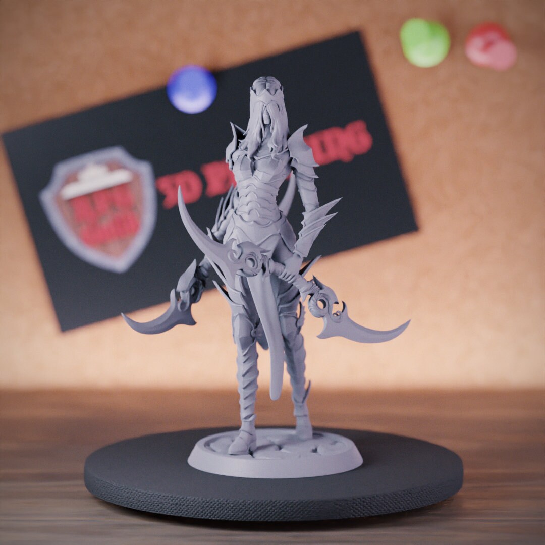 Cultist Assassin Miniature Undead Mini Dungeons and Dragons Mini RPG ...