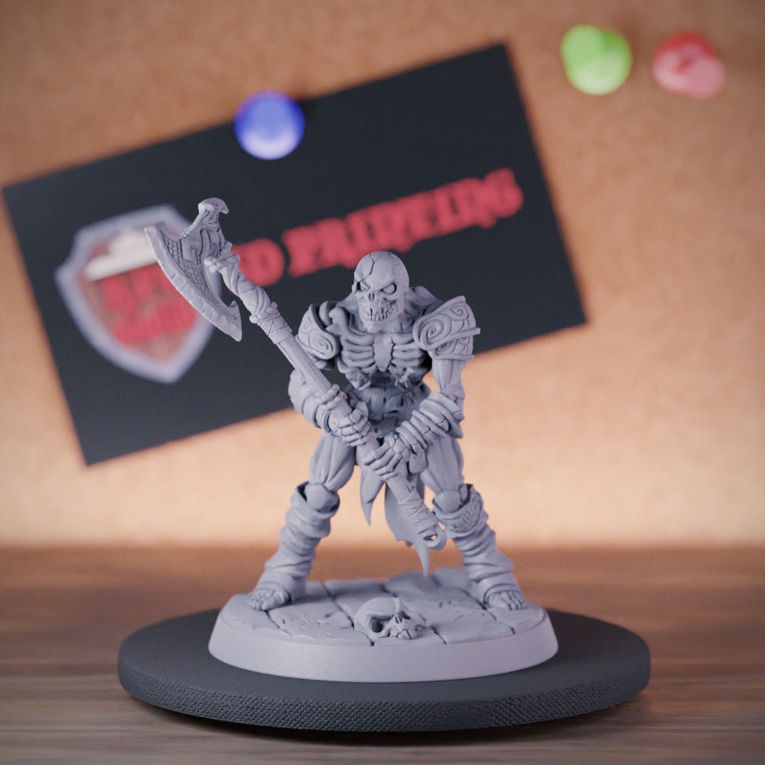 Skeleton Crypt Guard Miniature for Dungeons and Dragons Mini RPG ...