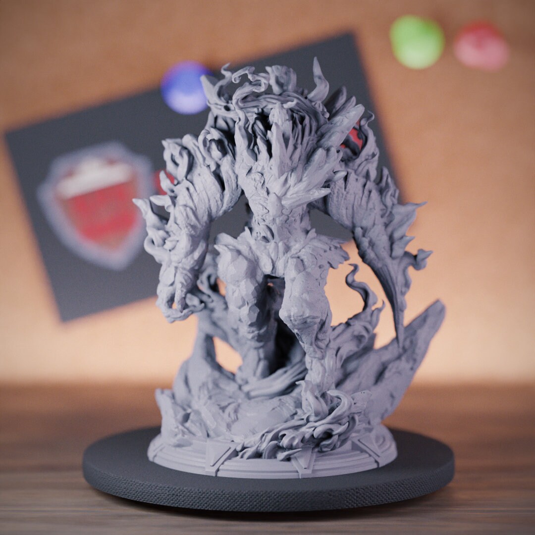 Stone Golem Miniature Construct Mini Dungeons and Dragons Mini RPG ...