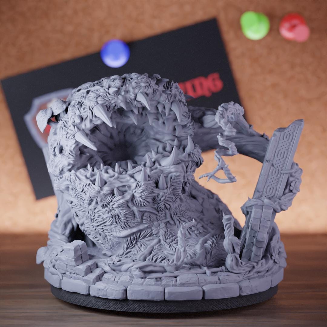 Tendriculos Monster Miniature Plant Creature Mini Dungeons and Dragons ...