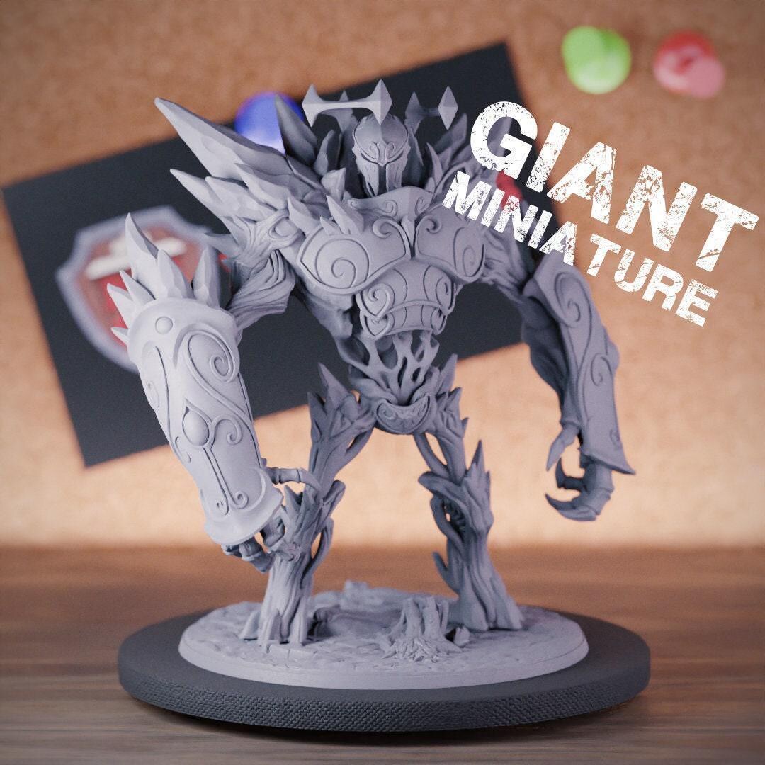 Forest Construct Guardian Miniature Monster Boss Dungeons and Dragons ...