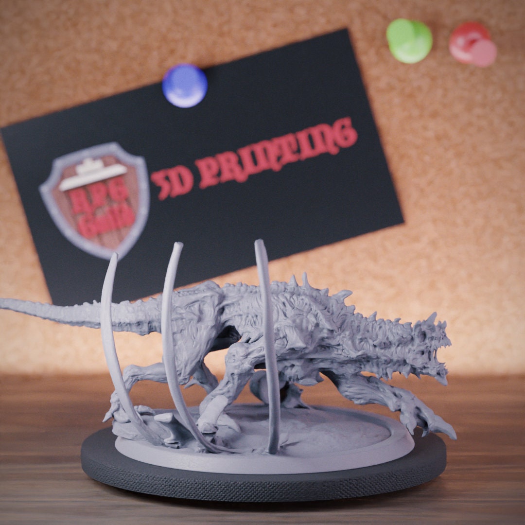 Hell Hound Spawn Miniature Demon Fiend Mini Dungeons and Dragons Mini ...