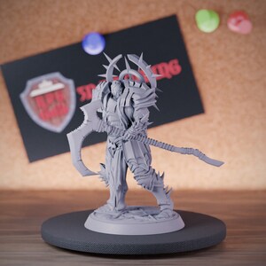 Bone Knight Miniature Fighter Mini Dungeons and Dragons Mini RPG ...
