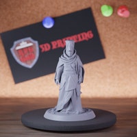 Warlock Reaper Priest Miniature Crusader Dungeons and Dragons Mini RPG ...