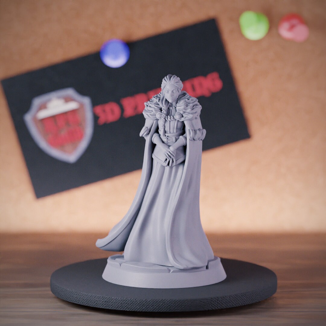 Norhtem Lady Miniature Dungeons and Dragons Mini RPG Tabletop Miniature ...