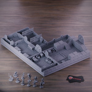 Dnd Redbrand Hideout Set Bandit Dungeon Modular Terrain Bundle Lost ...