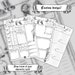 Dnd 5e Character Sheet Monk Printable and Fillable PDF D&D 5e Monk Stat ...